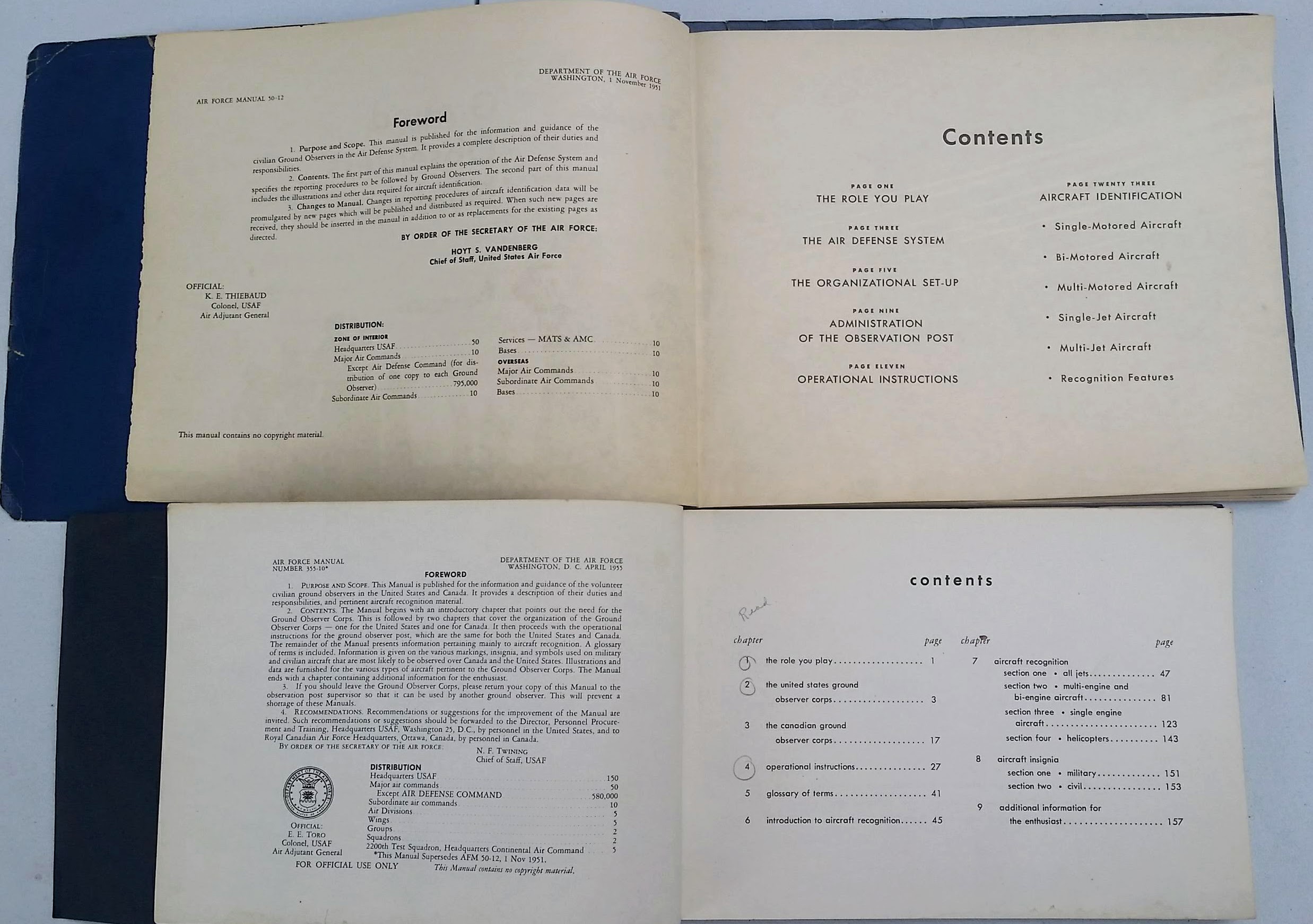 The Ground Observer’s Guide | Ground Observer Corps – Operation Skywatch