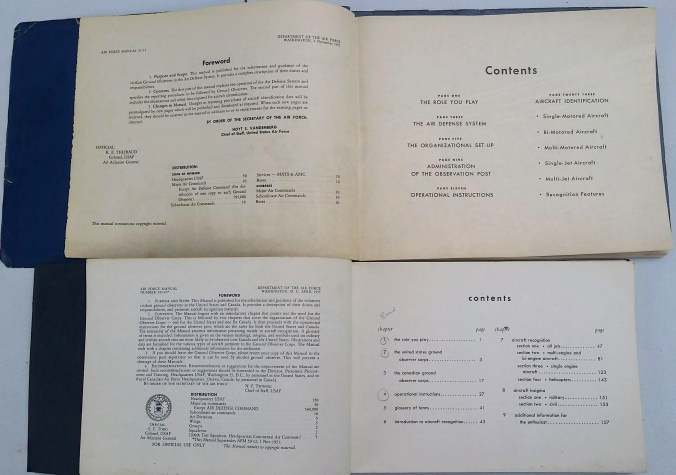 The Ground Observer’s Guide | Ground Observer Corps – Operation Skywatch