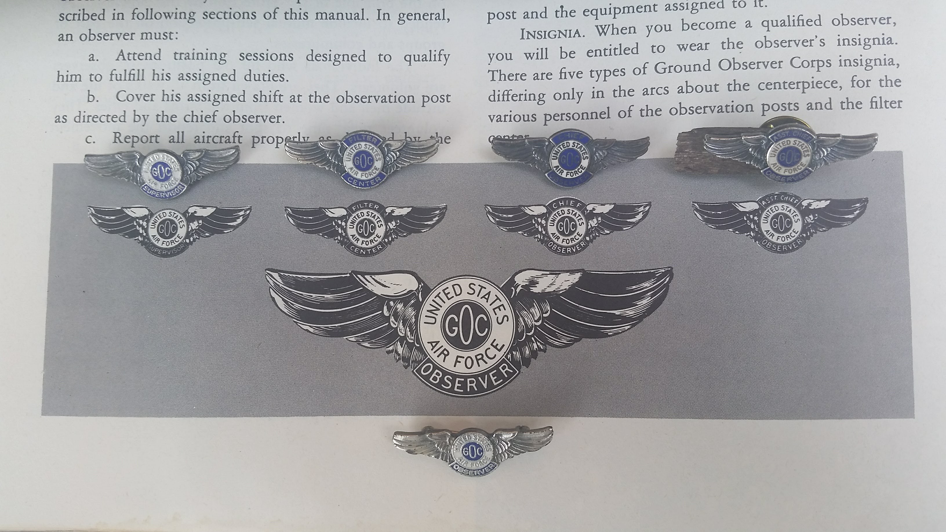 The Ground Observer Corps Gives You Wings! | Ground Observer Corps ...